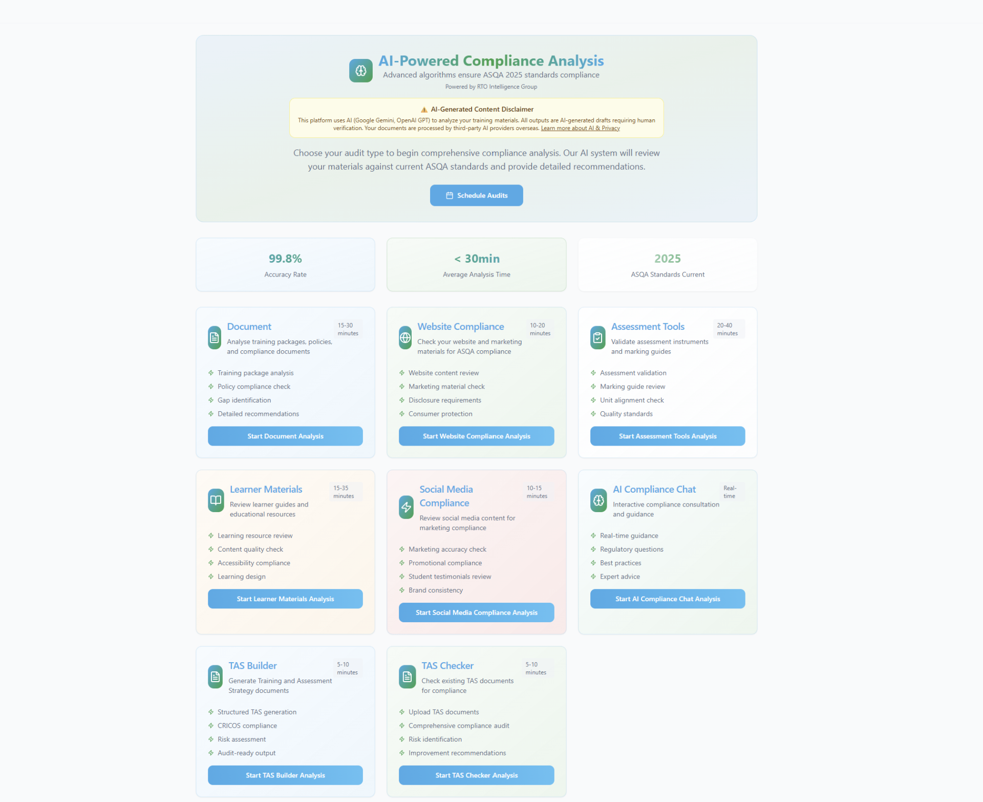 AISI COMP - Intelligent Compliance Platform